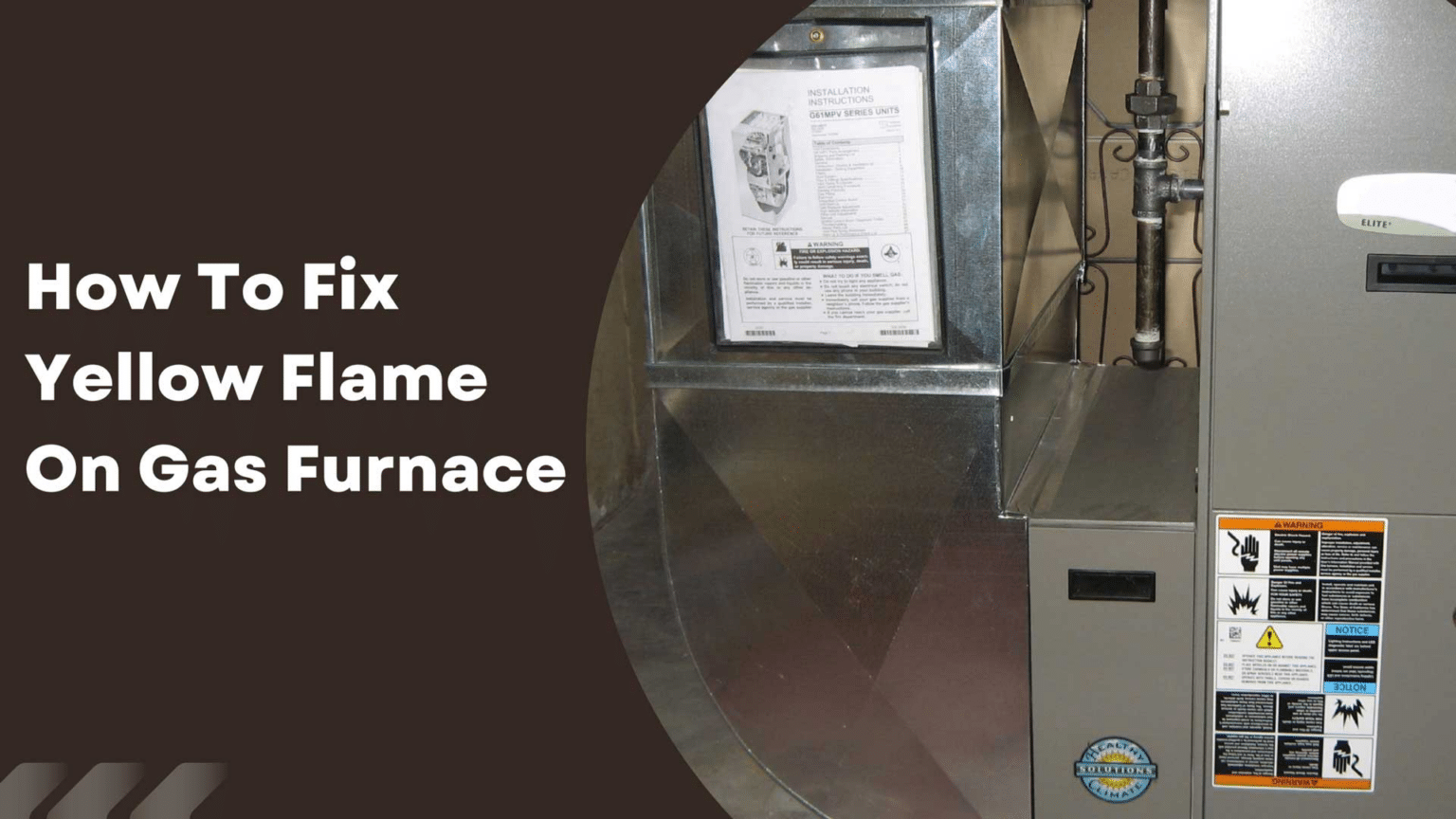 How to Fix Yellow Flame on Gas Furnace (Quick Guide 2024)